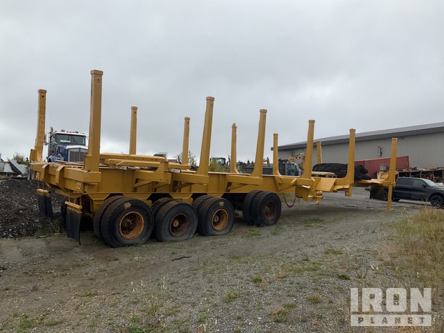 1999 Manac 52 ft Quad/A Log Trailer in Chibougamau, Quebec, Canada ...