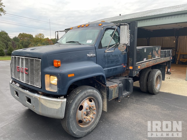 Liftmoore 2550 5000 lb Straight Boom on 1996 GMC Topkick 4x2 Boom Truck ...
