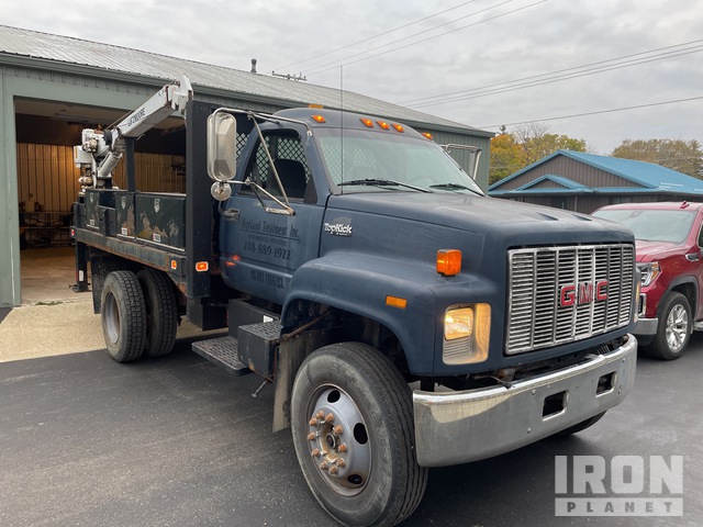 Liftmoore 2550 5000 lb Straight Boom on 1996 GMC Topkick 4x2 Boom Truck ...