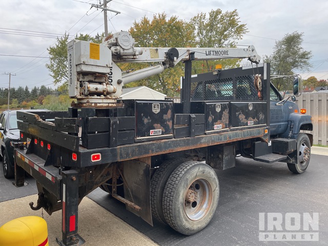Liftmoore 2550 5000 lb Straight Boom on 1996 GMC Topkick 4x2 Boom Truck ...