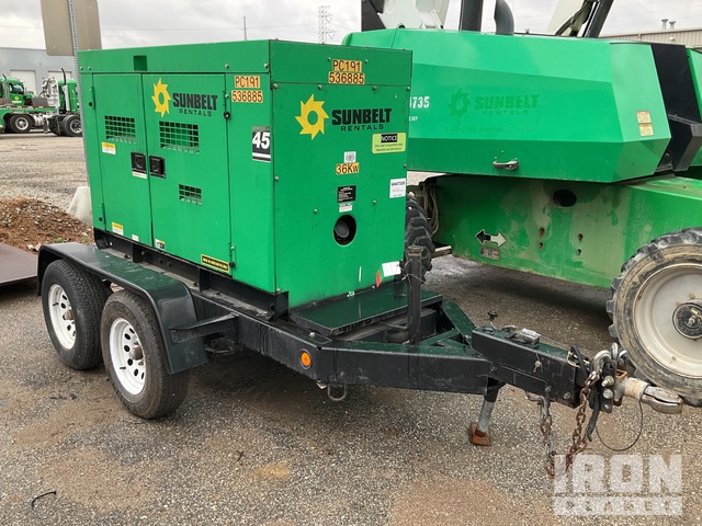 2013 Multiquip DCA-45SSIU4 36 kW Mobile Generator Set in Indianapolis ...