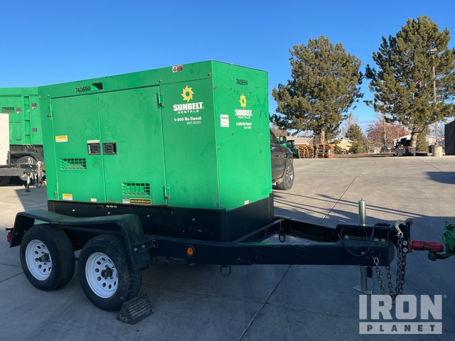 2015 Multiquip DCA-45SSIU4F 45 kVA Mobile Generator Set in Broomfield ...