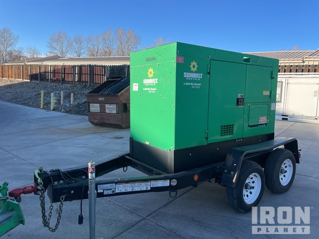 2015 Multiquip DCA-45SSIU4F 45 kVA Mobile Generator Set in Broomfield ...