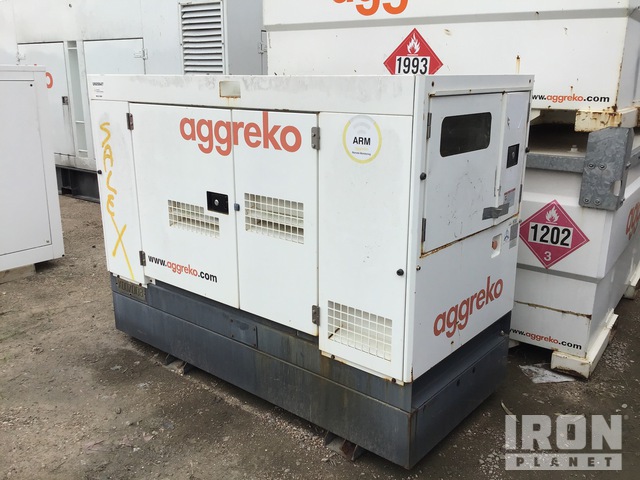 2016 Airman SDG45S-8E1 45 kW Skid-Mounted Airman 45 kw generator ...