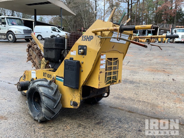 Vermeer RT100 Walk-Behind Trencher in Marietta, Georgia, United States ...