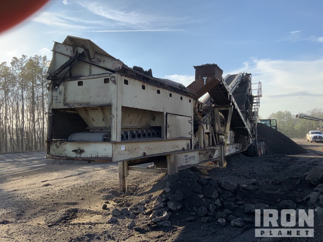 Astec Portable Incline Screen Plant in Jefferson, South Carolina ...