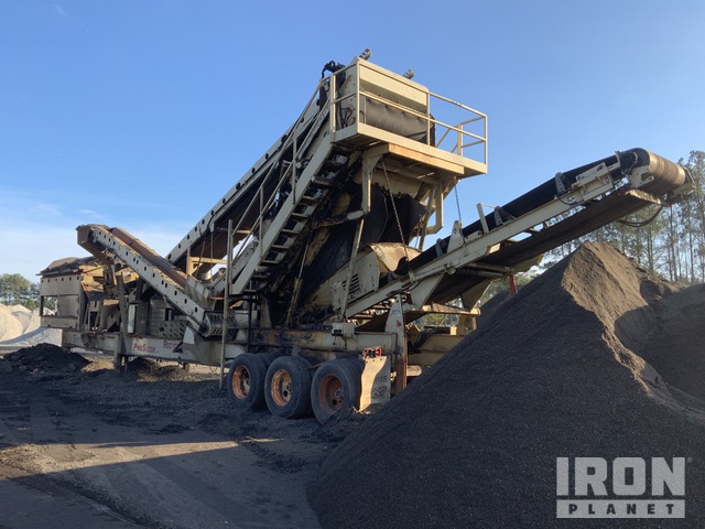 Astec Portable Incline Screen Plant in Jefferson, South Carolina ...
