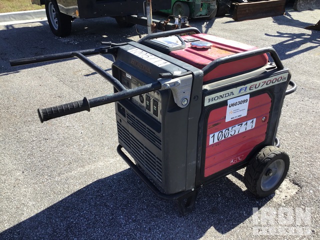 2017 Honda EU7000IS 7.0 kVA Mobile Portable Generator Set in SAINT ...