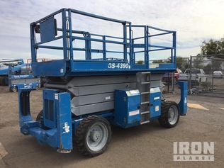 2012 Genie GS4390RT Dual Fuel 4x4 Scissor Lift in PHOENIX, Arizona ...