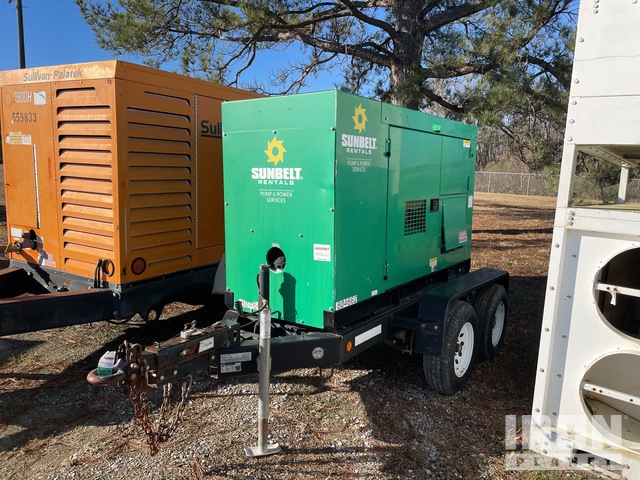 2015 Multiquip DCA-70SSJU3MQRP 70 kVA Mobile Generator Set in Beaumont ...