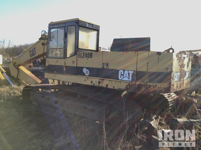 1991 Cat EL240B Tracked Excavator in Pittston, Pennsylvania, United ...