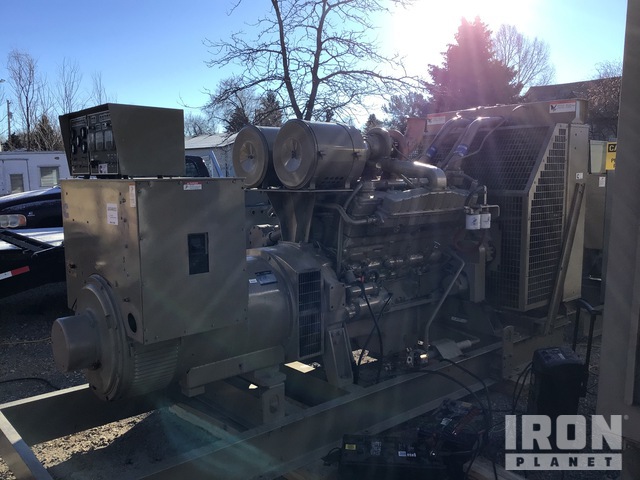 1990 Cummins VTA28-GSA 600 kW Skid-Mounted Generator Set in Cody ...