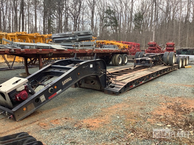 1997 Fontaine Tri/A Removable Gooseneck Lowboy Trailer in Graham, North ...