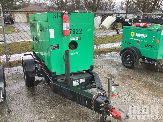 2012 (unverified) Multiquip 20 kW Mobile Generator Set in Fishers ...
