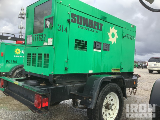 2012 (unverified) Multiquip 20 kW Mobile Generator Set in Fishers ...