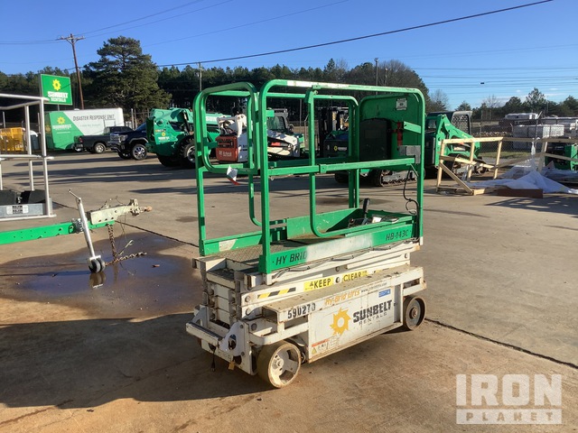 2014 Hybrid HB1430 S2 Electric Scissor Lift in GREER, South Carolina ...