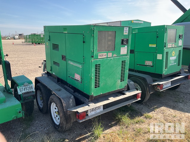 2013 Multiquip DCA-45SSIU4 36 kW Mobile Generator Set in Carrizo ...