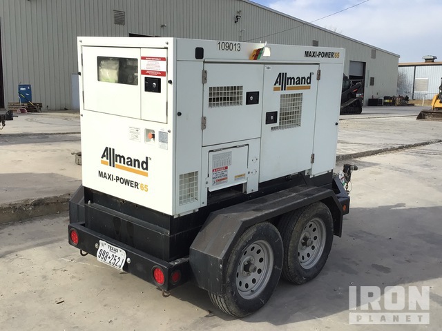 2018 Allmand MP65 63 kVA Mobile Gen Set in Cibolo, Texas, United States ...
