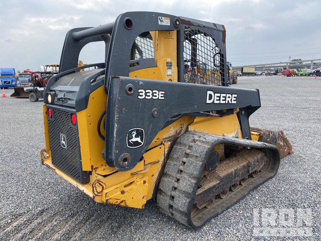 2015 John Deere 333E Two-Speed High Flow Compact Track Loader in Humble ...