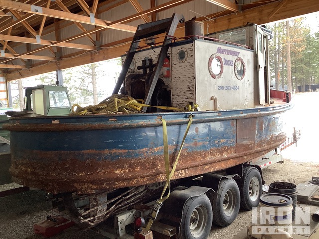 1963 Spike 25 ft Tug Boat in Hayden, Idaho, United States (IronPlanet ...