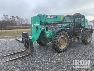 2014 JCB 509.42 8K-9K 42' TELEHANDLER FORKLIFT Telehandler in Hollins ...
