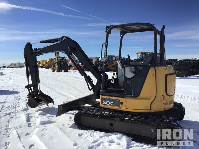 2015 John Deere 50G Mini Excavator in Longmont, Colorado, United States ...