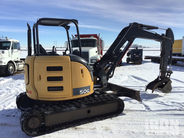 2015 John Deere 50G Mini Excavator in Longmont, Colorado, United States ...