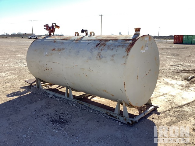 3000 gal Skid Mounted Steel Diesel 3000 gal Fuel Tank in Monahans ...