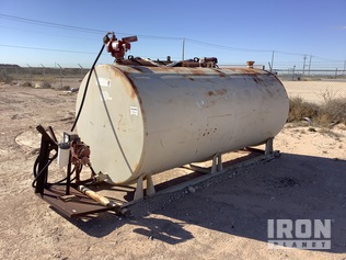 3000 gal Skid Mounted Steel Diesel 3000 gal Fuel Tank in Monahans ...