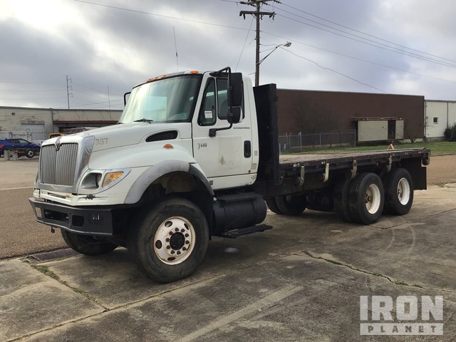 2004 International 7600 6x4 Flatbed Truck in Jackson, Mississippi ...