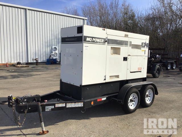 2017 Multiquip DCA70SSIU4F 70 kVA Mobile Generator Set in Deer Park ...