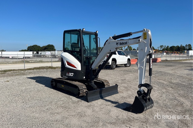 2021 Bobcat E30 Mini Excavator (Unused) in Davenport, Florida, United ...