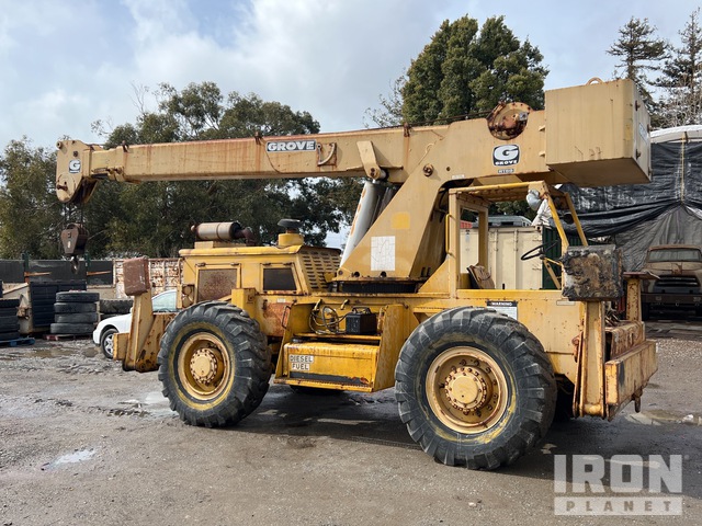 1978 Grove RT58 20000 lb 4x4 Rough Terrain Crane in Richmond ...