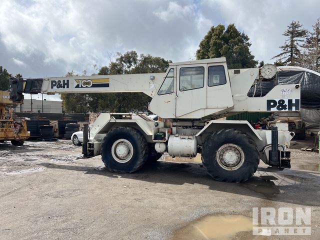 P & H Omega 18 18 ton 4x4 Rough Terrain Crane in Richmond, California ...