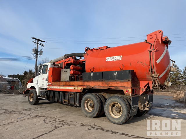 vac-con on 2000 Volvo WG 6x4 Vacuum Excavator Truck in Newton ...