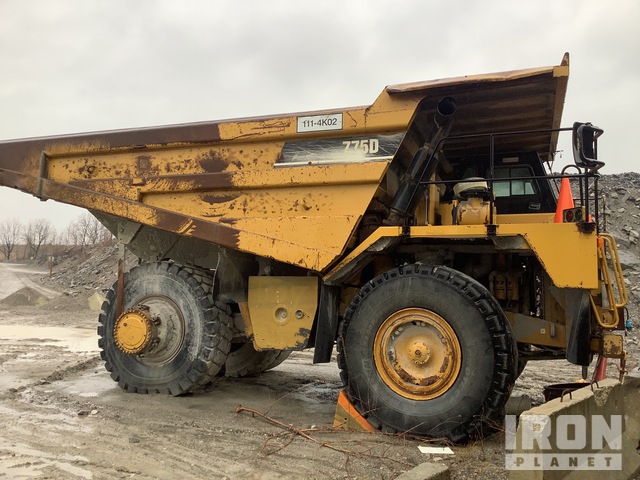 Cat 775D Haul Truck in Paulding, Ohio, United States (IronPlanet Item ...