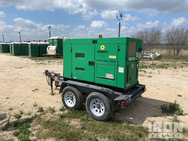 2013 (unverified) Multiquip DCA-45SSIU4 36 kW Mobile Generator Set in ...