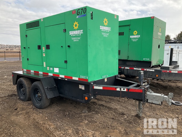 2013 Doosan G70 70 kVA Mobile Generator Set in BROOMFIELD, Colorado ...
