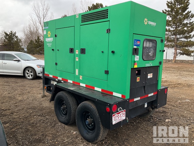 2013 Doosan G70 70 kVA Mobile Generator Set in BROOMFIELD, Colorado ...