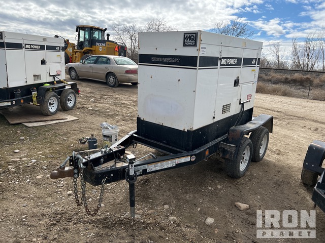 2015 (unverified) Multiquip DCA-45SSIU4F 45 kW Mobile Generator Set in ...
