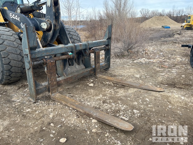 8 ft 8 in loader forks Wheel Loader Forks - Fits John Deere 644K in ...