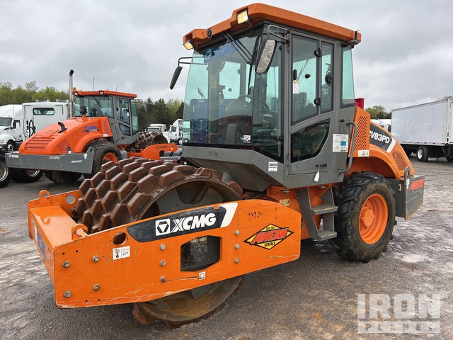 2017 XCMG CV83PD Smooth Drum Compactor in Lebanon, Tennessee, United ...