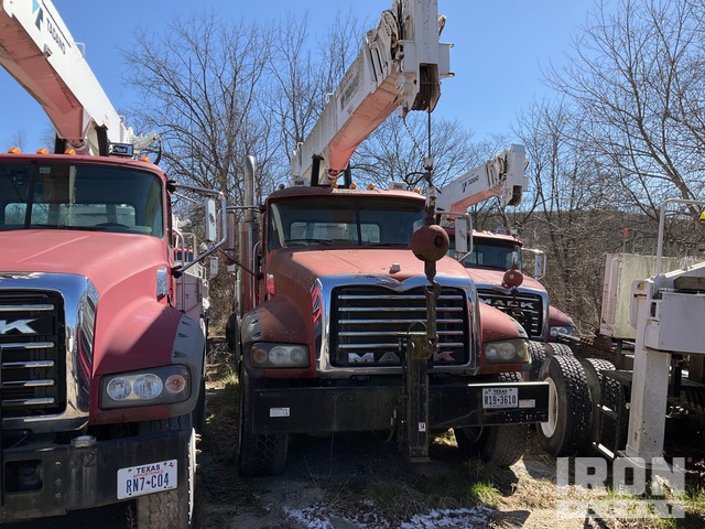 Tadano TM-1882 36000 lb Straight Boom on 2007 Mack CTP713 Granite 6x4 ...