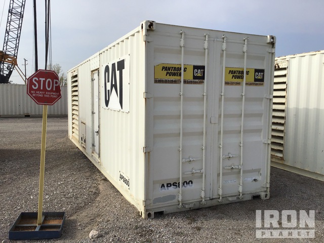 2006 (unverified) Cat XQ800 Containerized Generator Set in Frisco ...