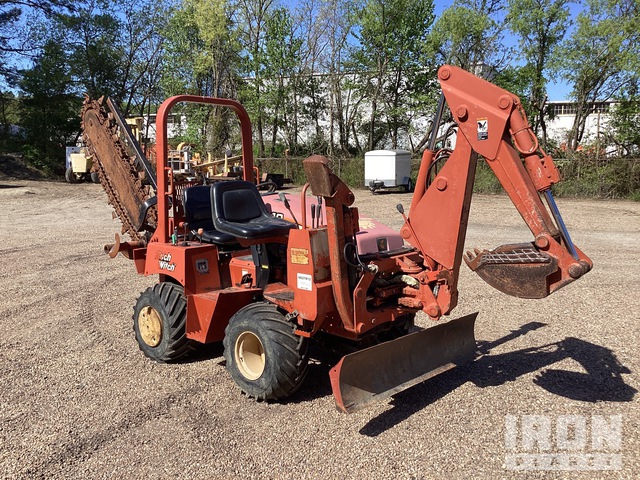 2006 Ditch Witch RT-40 4x4 Has H314 Backhoe attachment Trencher in ...