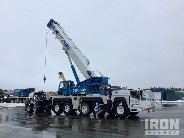2003 Terex Demag AC 110 121 ton 121 Ton Capacity All Terrain Crane in ...