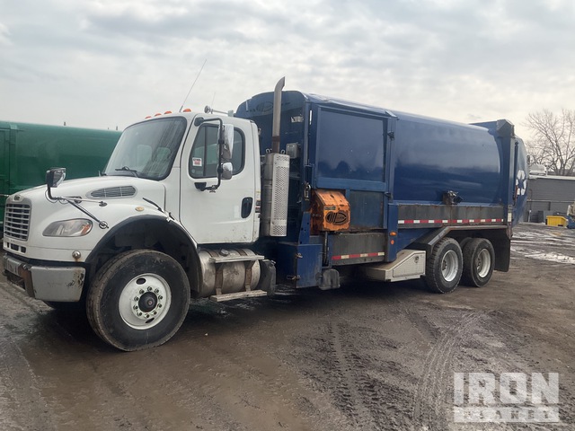 2015 Freightliner M2 106 6x4 Side Loader Waste Collection Truck in ...