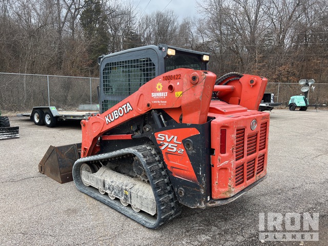 2016 Kubota SVL75-2 Two-Speed Compact Track Loader in JEFFERSON CITY ...