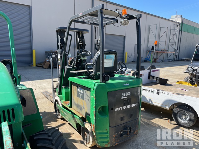 2017 Mitsubishi FG30N 3550 lb Electric Pneumatic Tire Forklift in ...