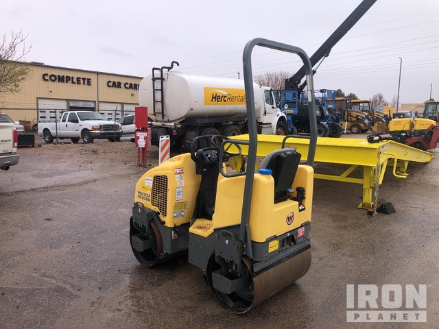 2017 (unverified) Wacker Neuson Roller RD12A Double Drum Roller in ...